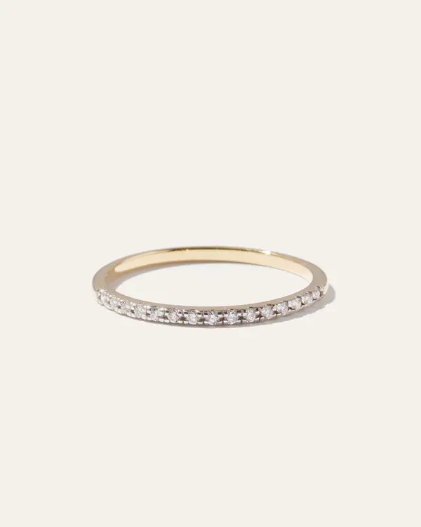 Quince Diamond Band Ring - Yellow Gold