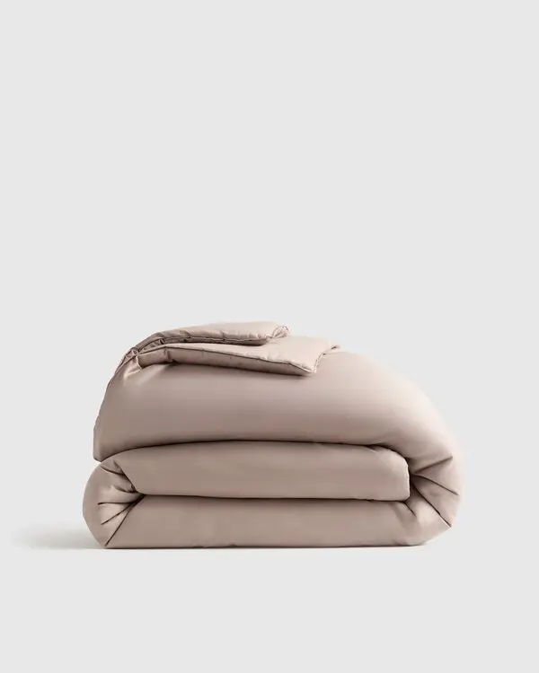 Quince Sateen Comforter - Stone