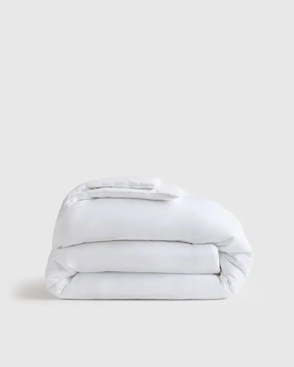 Quince Sateen Comforter - White
