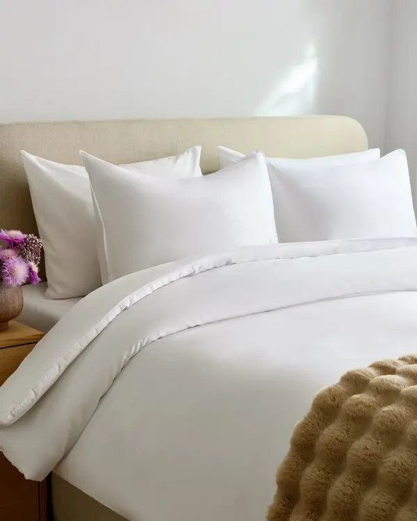 Quince Sateen Comforter - White