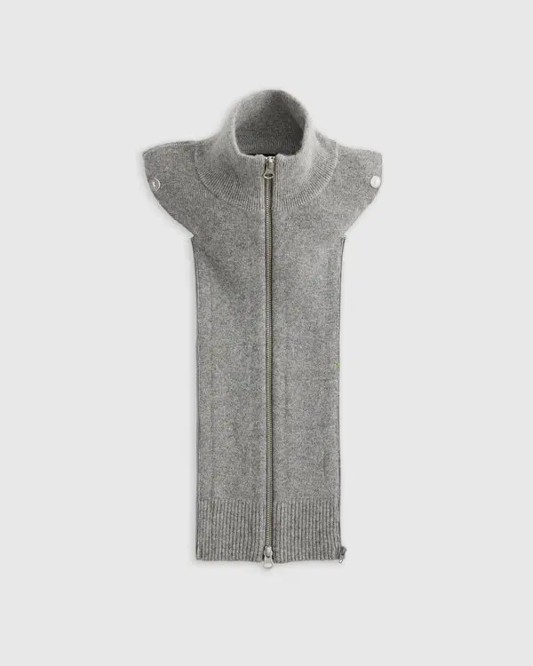 Quince Mongolian Cashmere Batwing Sweater - Heather Grey