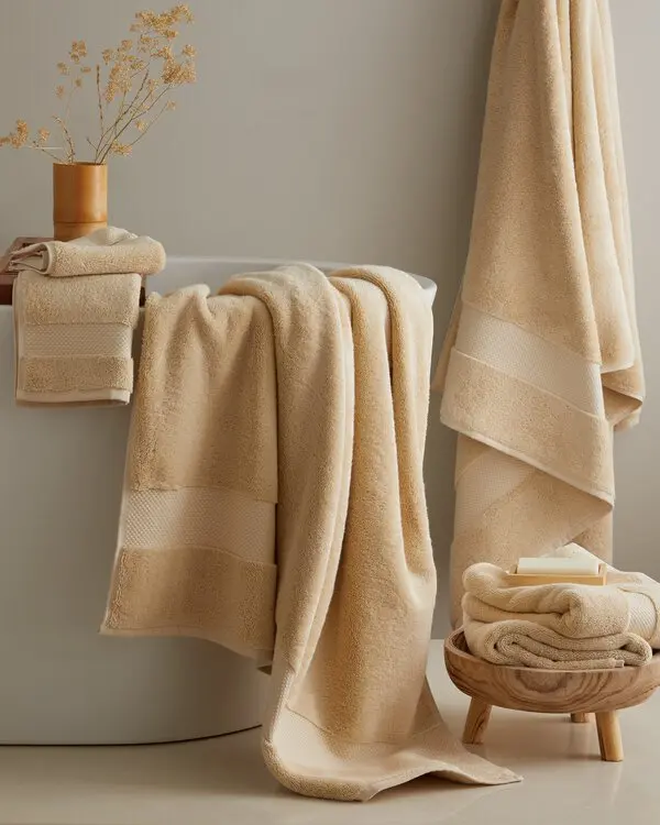 Quince Turkish Ultra Plush Bath Sheet Bundle - Linen