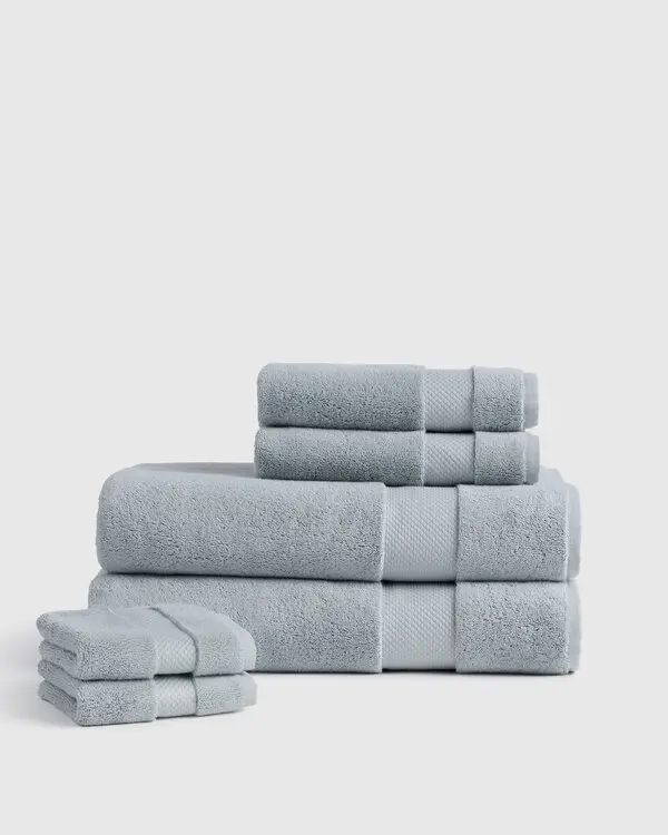 Quince Turkish Ultra Plush Bath Sheet Bundle - Shore