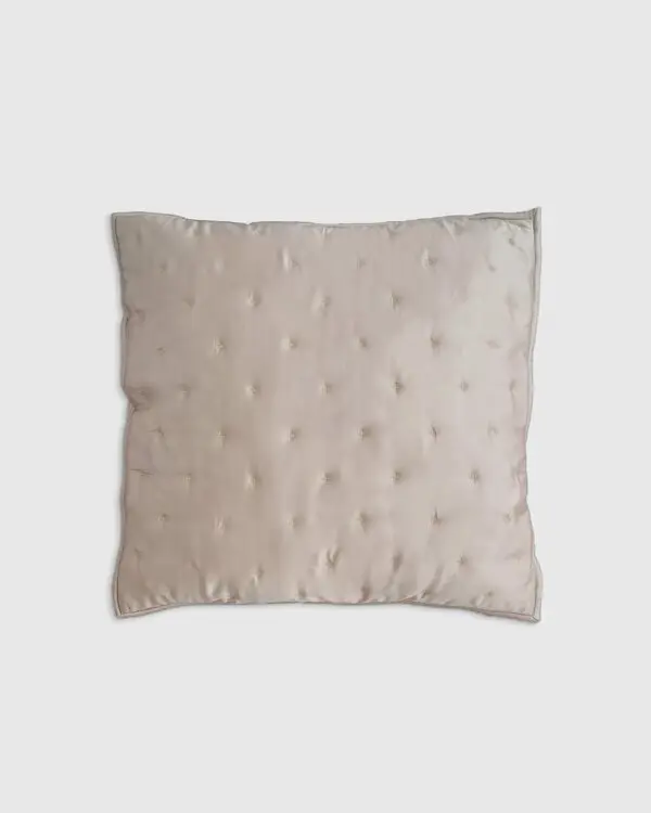 Quince Bamboo Dream Quilted Sham - Sand