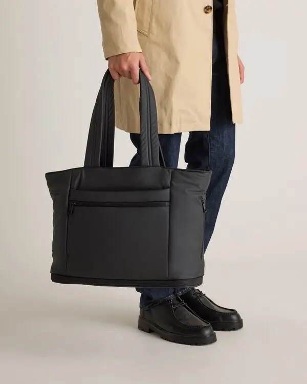 Quince Water Repellent Expandable Tote