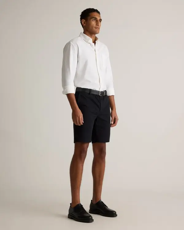 Quince Classic Stretch Chino 9" Shorts - Black