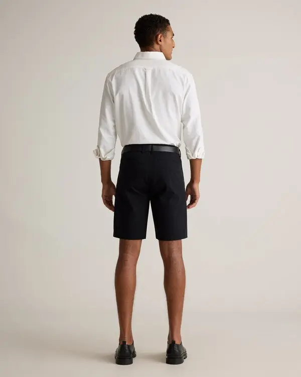 Quince Classic Stretch Chino 9" Shorts - Black