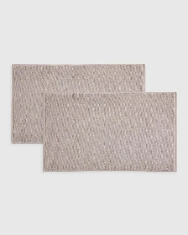 Quince Turkish Bath Mat Bundle - Grey