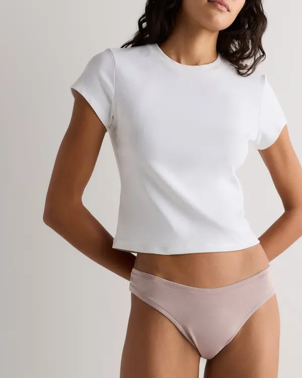 Quince High-cut Thong - Mink