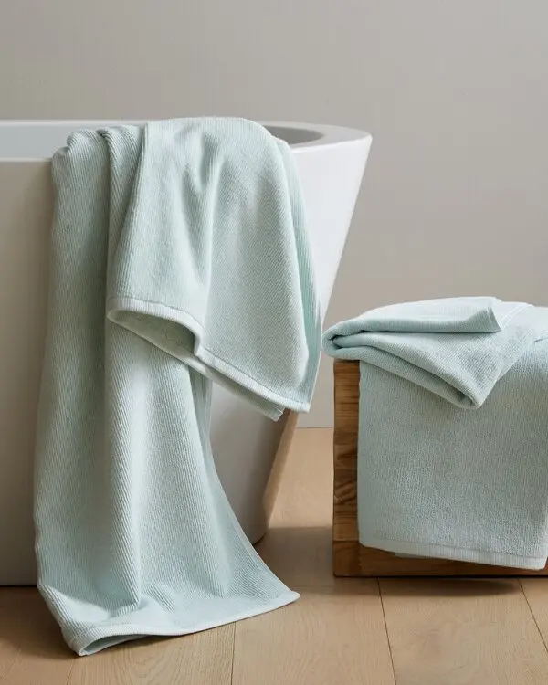 Quince Turkish Ribbed Quick Dry Bath Towel Bundle