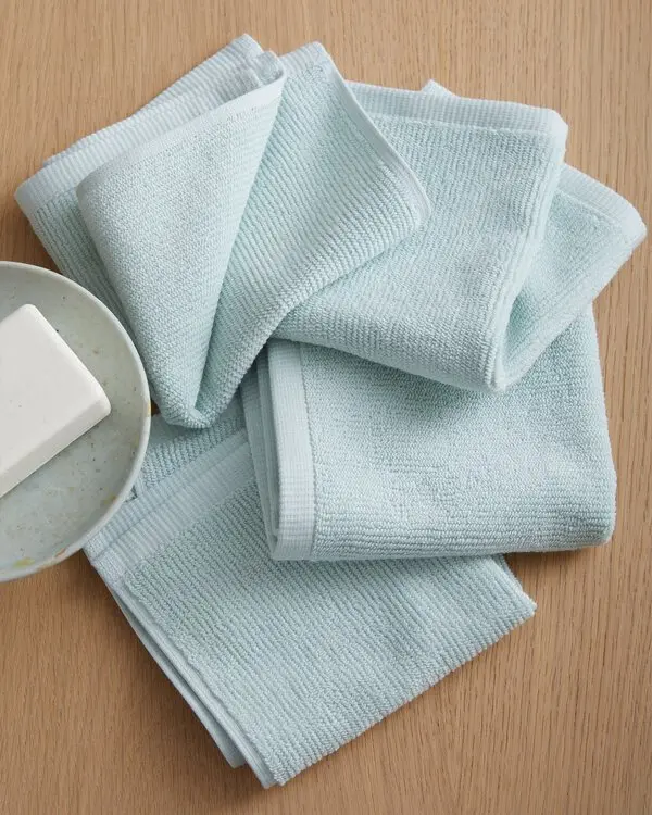 Quince Turkish Ribbed Quick Dry Bath Towel Bundle
