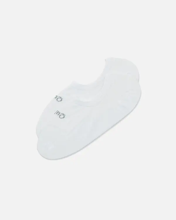 Quince Everyday Lightweight No-show Socks 4-pack - White
