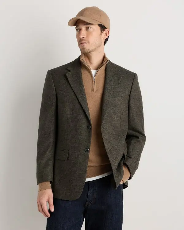 Quince Cashmere Trouser Socks - Teak