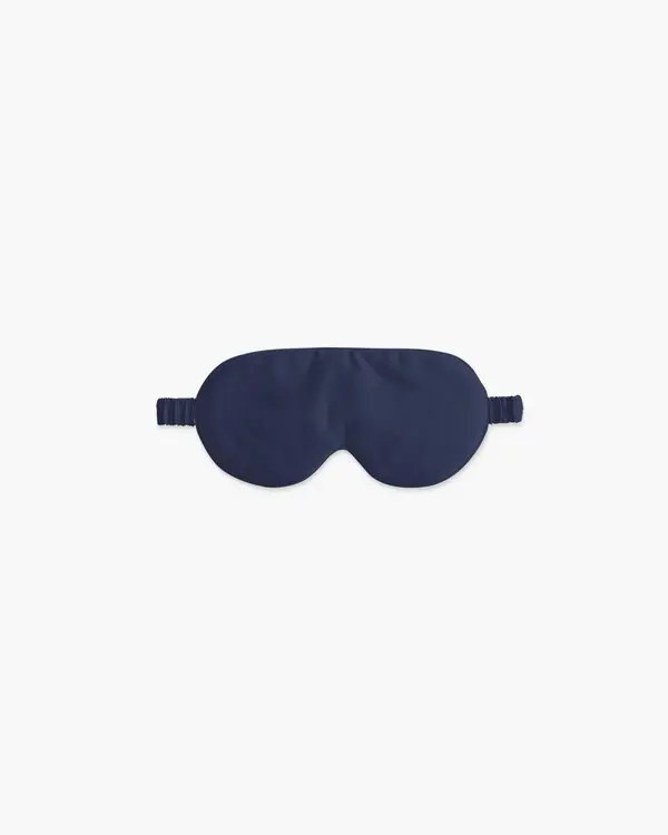 Quince Mulberry Beauty Sleep Mask - Navy