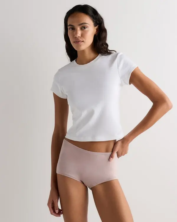 Quince Boyshort - Mink