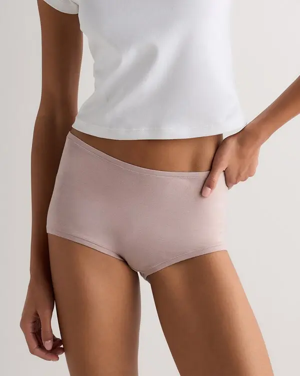 Quince Boyshort - Mink