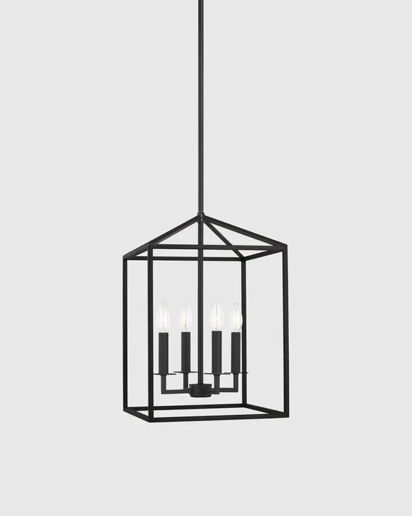 Quince Steel Lantern Pendant Light