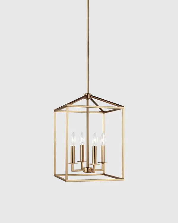 Quince Steel Lantern Pendant Light