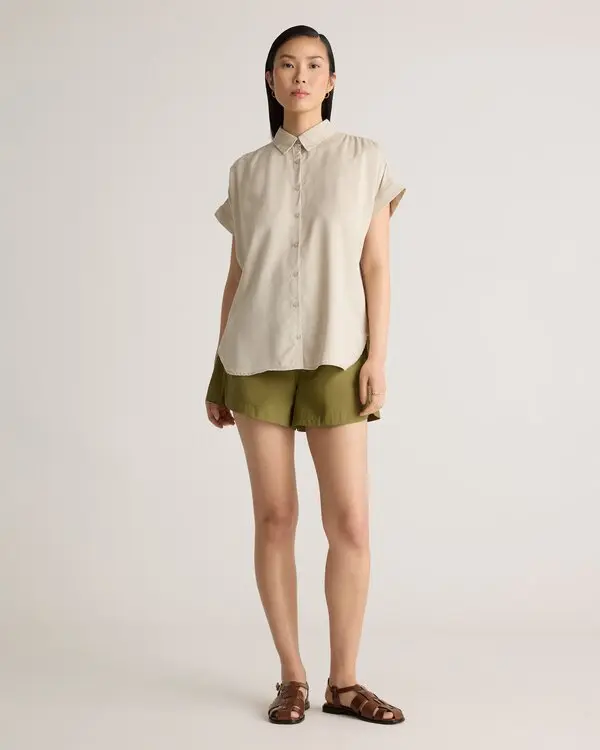 Quince Vintage Wash Camp Shirt