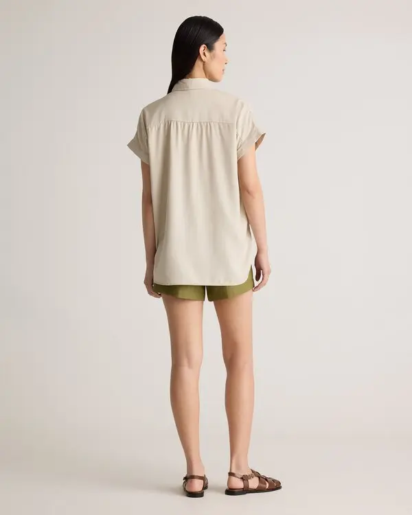 Quince Vintage Wash Camp Shirt