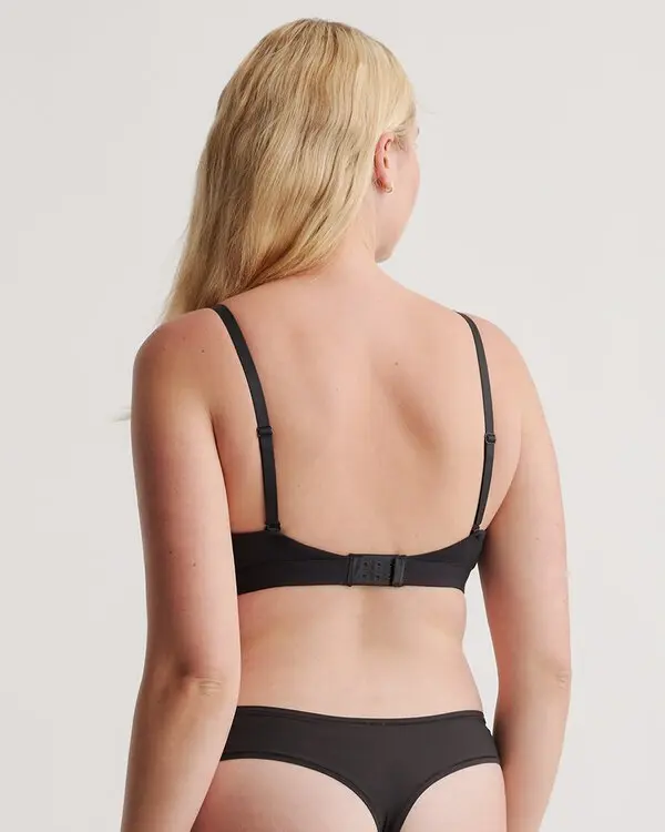 Quince Micromodal Ruched Bralette