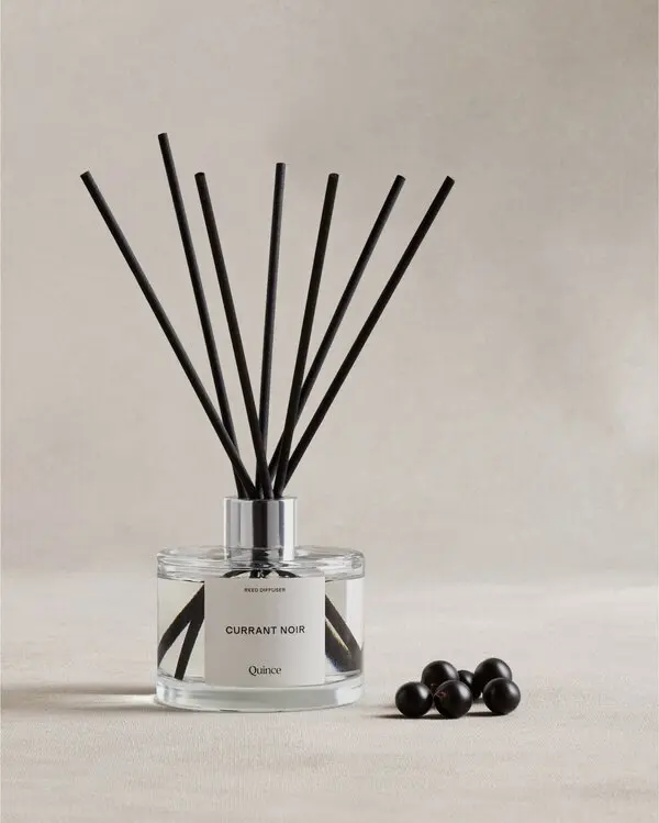 Quince Currant Noir Reed Diffuser, Reed Diffuser Oil - One-color
