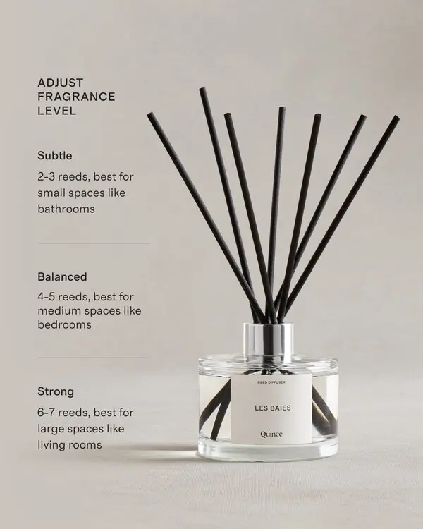 Quince Les Baies Reed Diffuser, Reed Diffuser Oil