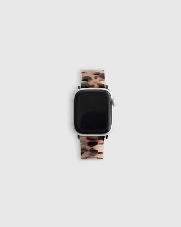 Quince Acetate Smartwatch Band - Grey Tortoise