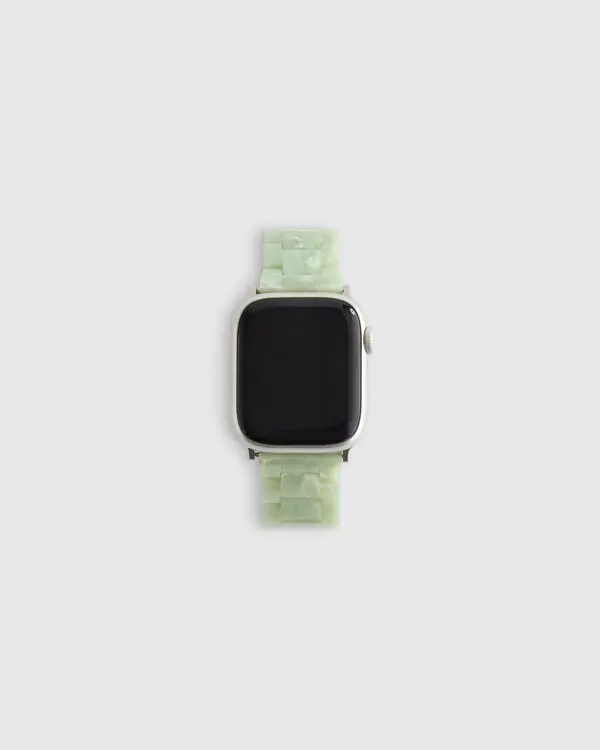 Quince Acetate Smartwatch Band - Iridescent Mint