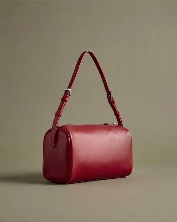 Quince Rio Mini Shoulder Bag - Ruby Red