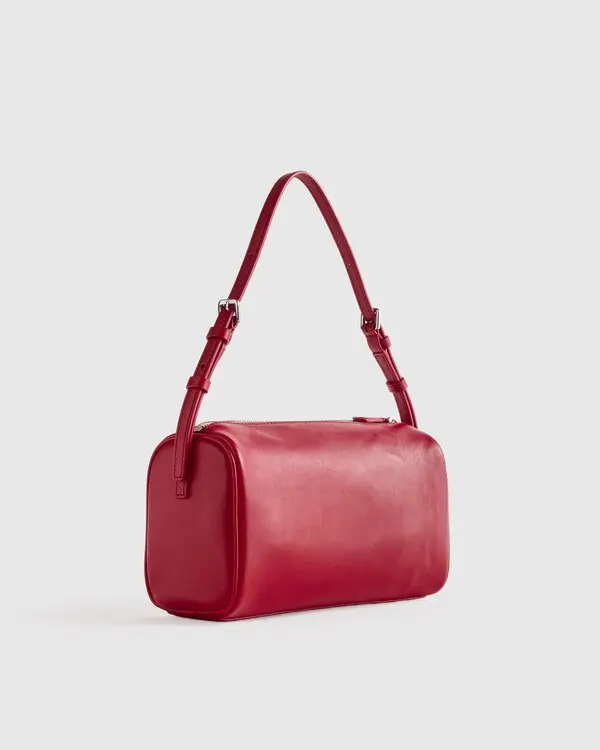 Quince Rio Mini Shoulder Bag - Ruby Red