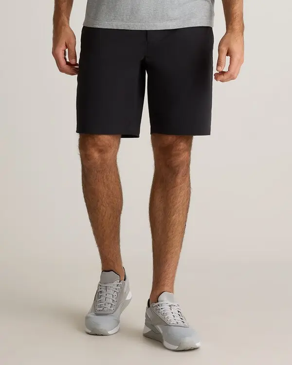Quince Organic Cotton Coolmax® 9" Chino Shorts - True Black