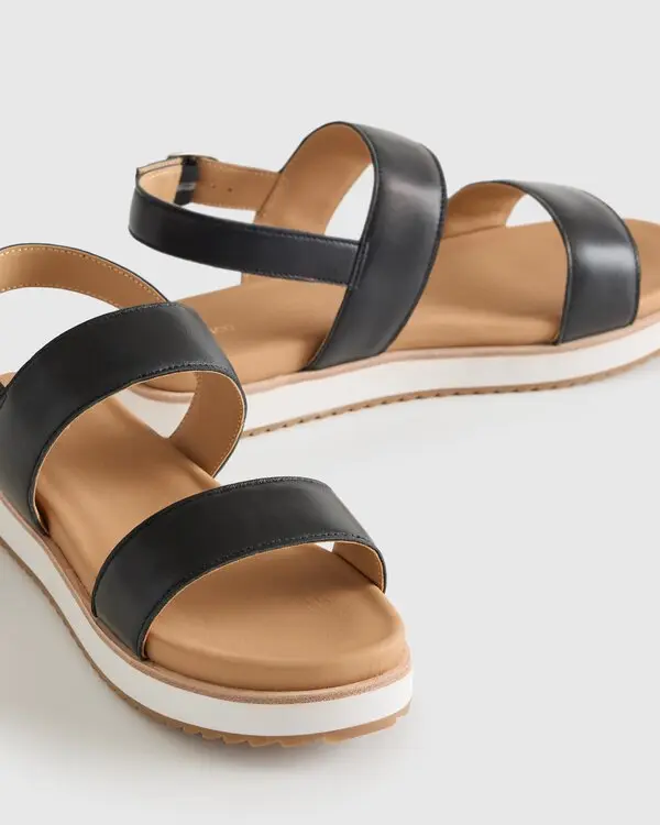 Quince Italian Leather Platform Sandals