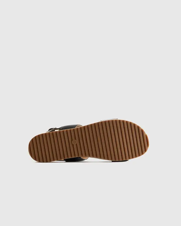 Quince Italian Leather Platform Sandals