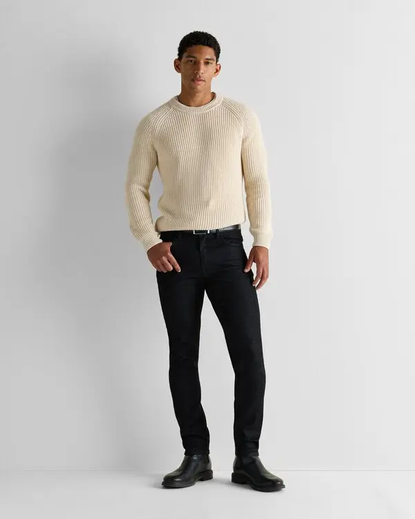 Quince Warren Coolmax® Slim Straight Jeans - Black