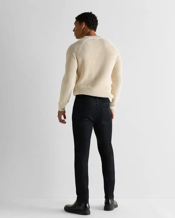 Quince Warren Coolmax® Slim Straight Jeans - Black