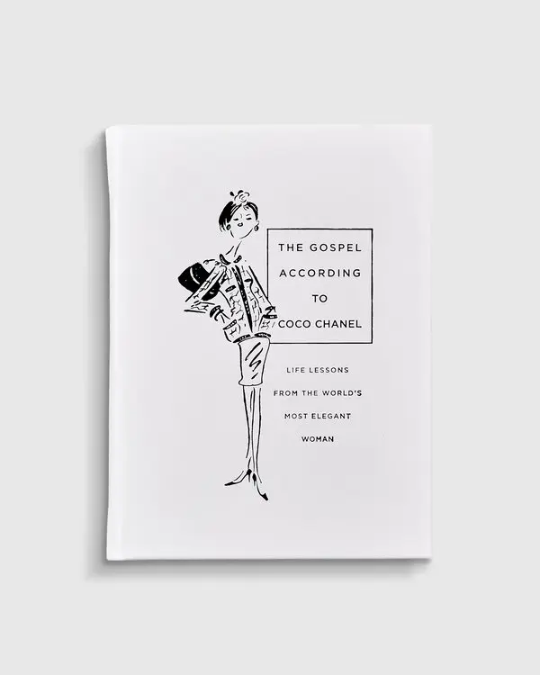 Quince The Gospel According To Coco Chanel Leather Bound Book - One-color