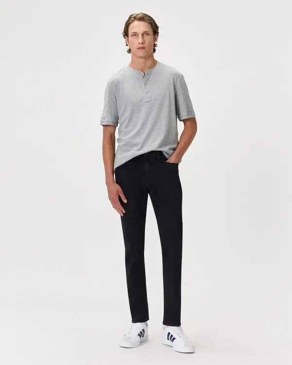 Quince Warren Stretch Slim Jeans - Black