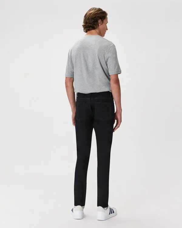 Quince Warren Stretch Slim Jeans - Black