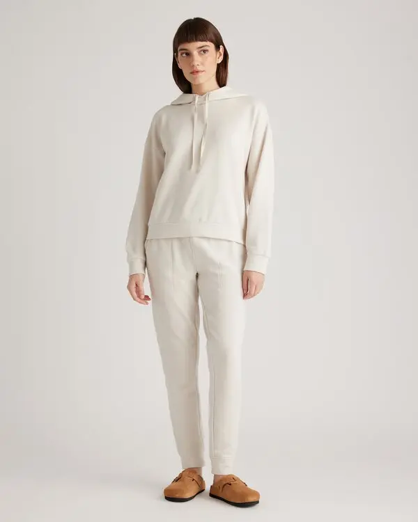 Quince Fleece Sweatpants - Off-white