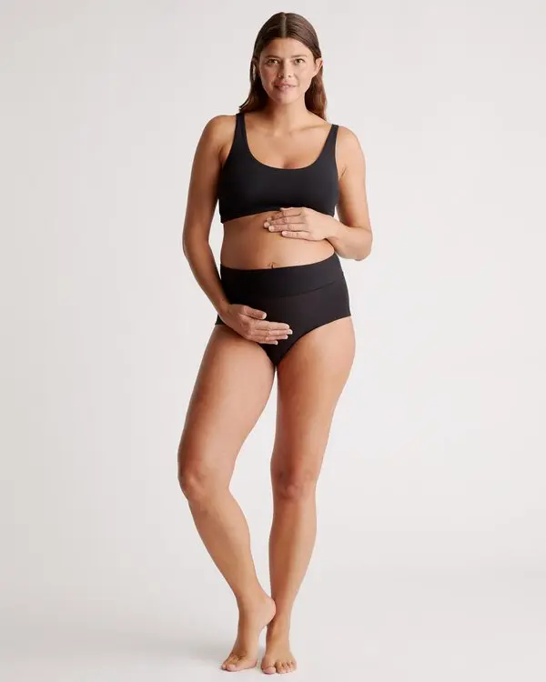 Quince Micromodal Maternity & Postpartum Bra