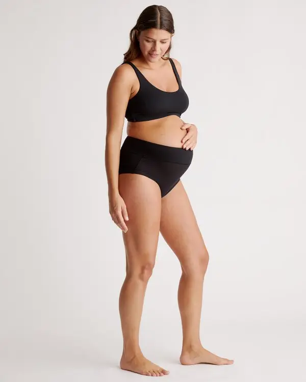 Quince Micromodal Maternity & Postpartum Bra