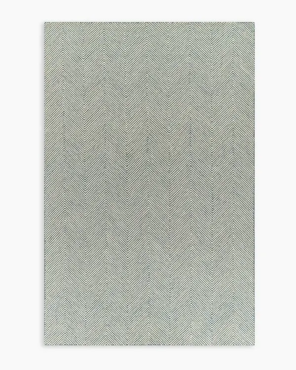 Quince Hudson Wool Rug - Blue