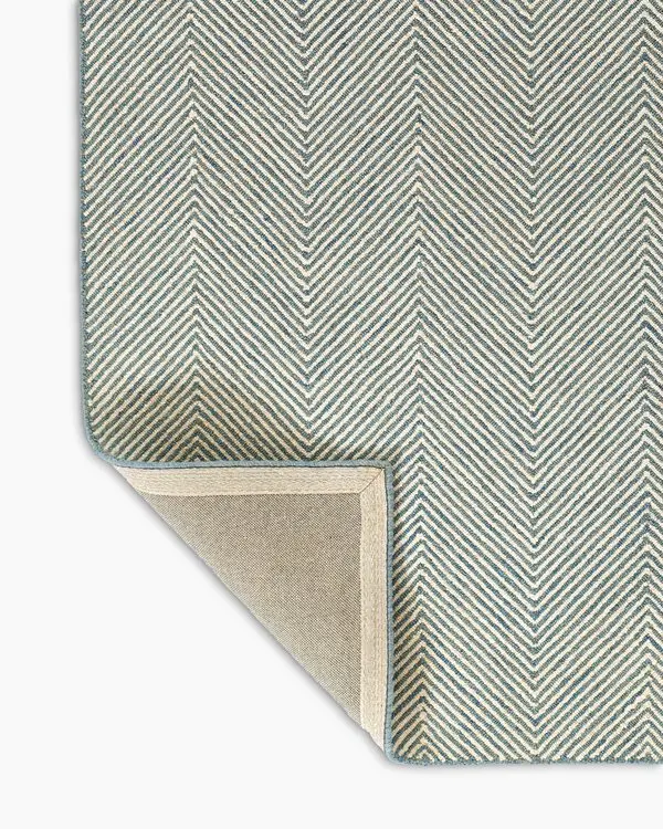 Quince Hudson Wool Rug - Blue