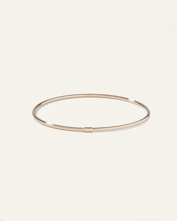 Quince 14k Gold Stacking Bangle - Yellow Gold