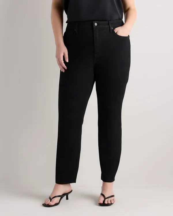 Quince Bella Stretch Skinny Jeans - Black