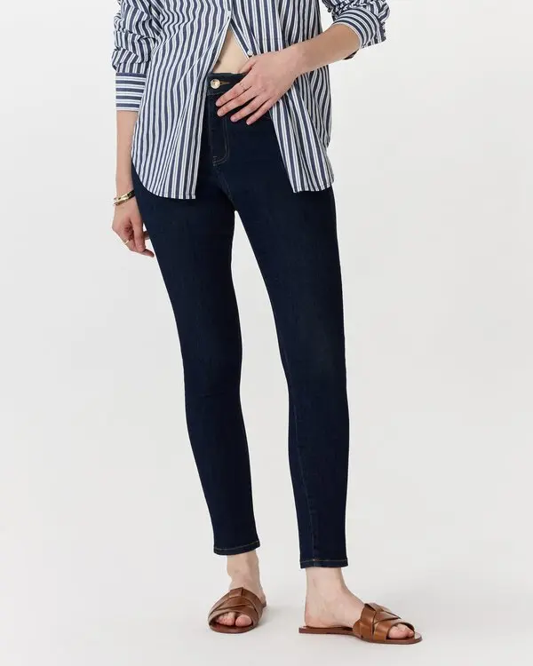 Quince Bella Stretch Skinny Jeans - Deep Rinse