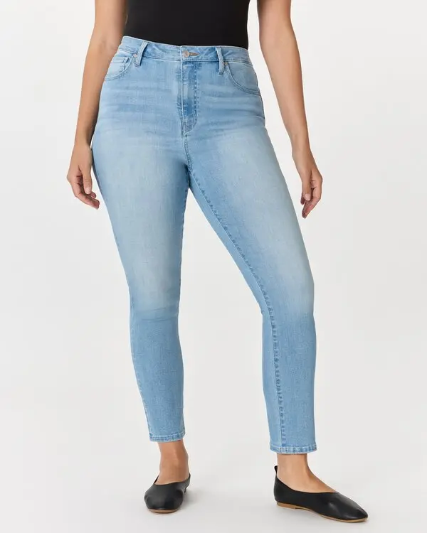 Quince Bella Stretch Skinny Jeans - Frosted Blue