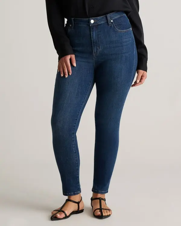 Quince Bella Stretch Skinny Jeans - Midnight Blue