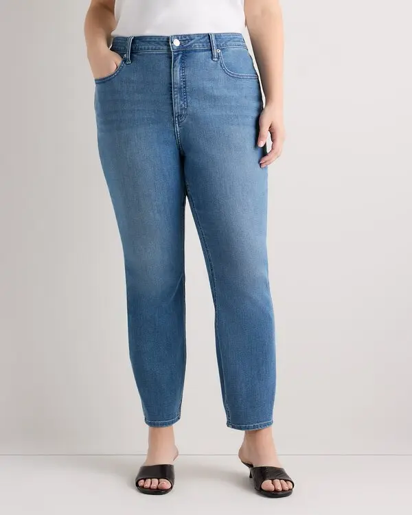 Quince Bella Stretch Skinny Jeans - Seaside Blue